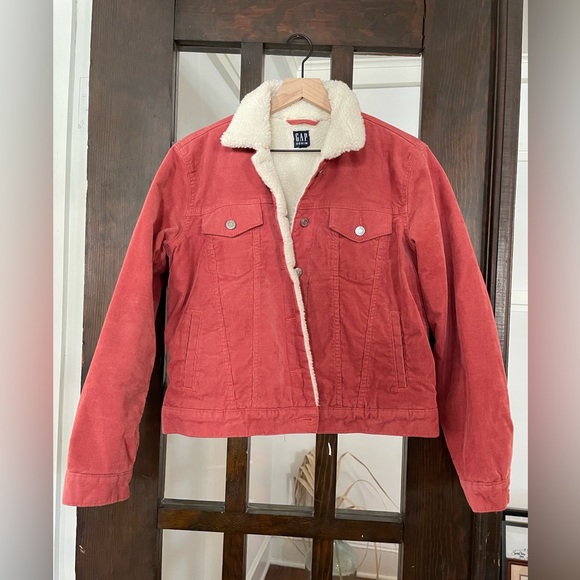 GAP | Jackets & Coats | Gap Corduroy Sherpa Jacket | Poshmark
